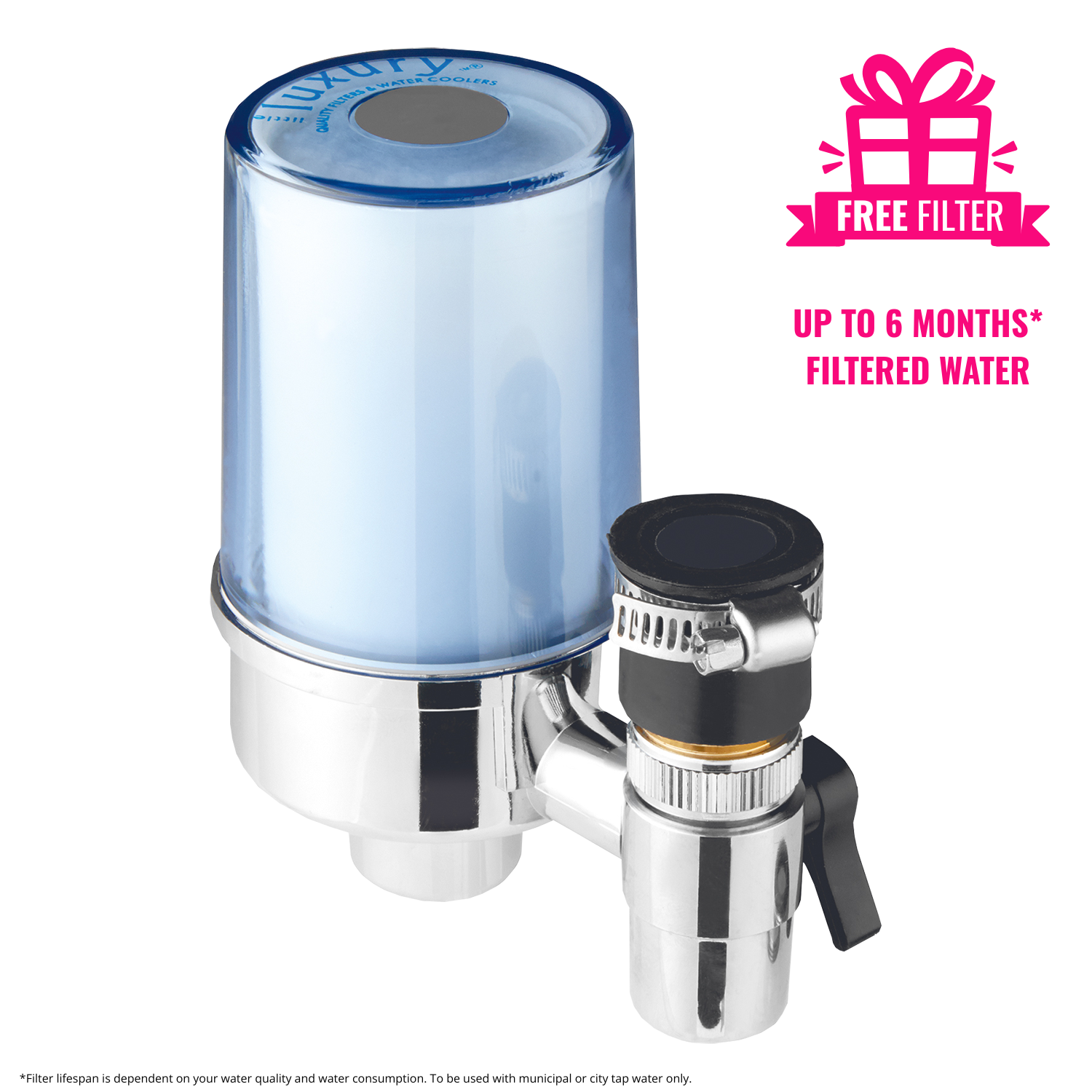 3-Stage Tap Water Filter - Tap Mounted | Little Luxury